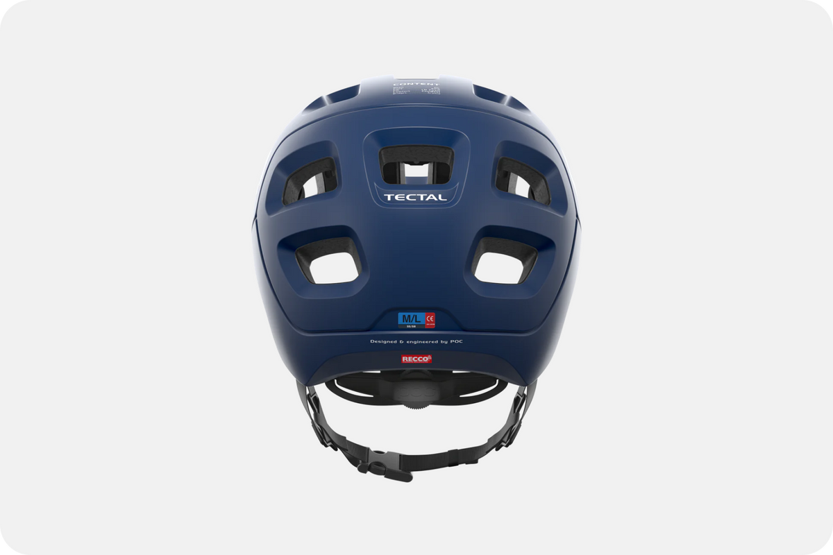 POC Tectal Helmet - Lead Blue Matte, Small | Upway