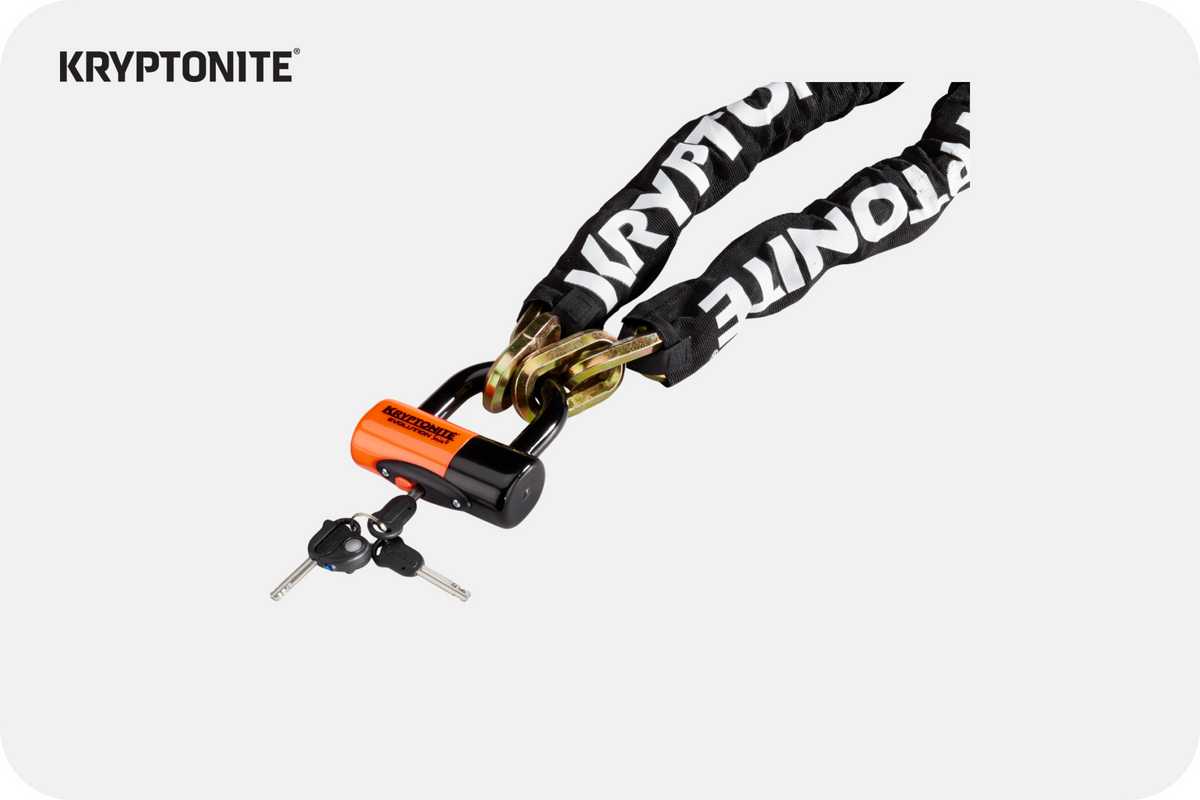 Kryptonite New York Chain 1210 and Evolution Disc Lock: 3.25' - Rating ...