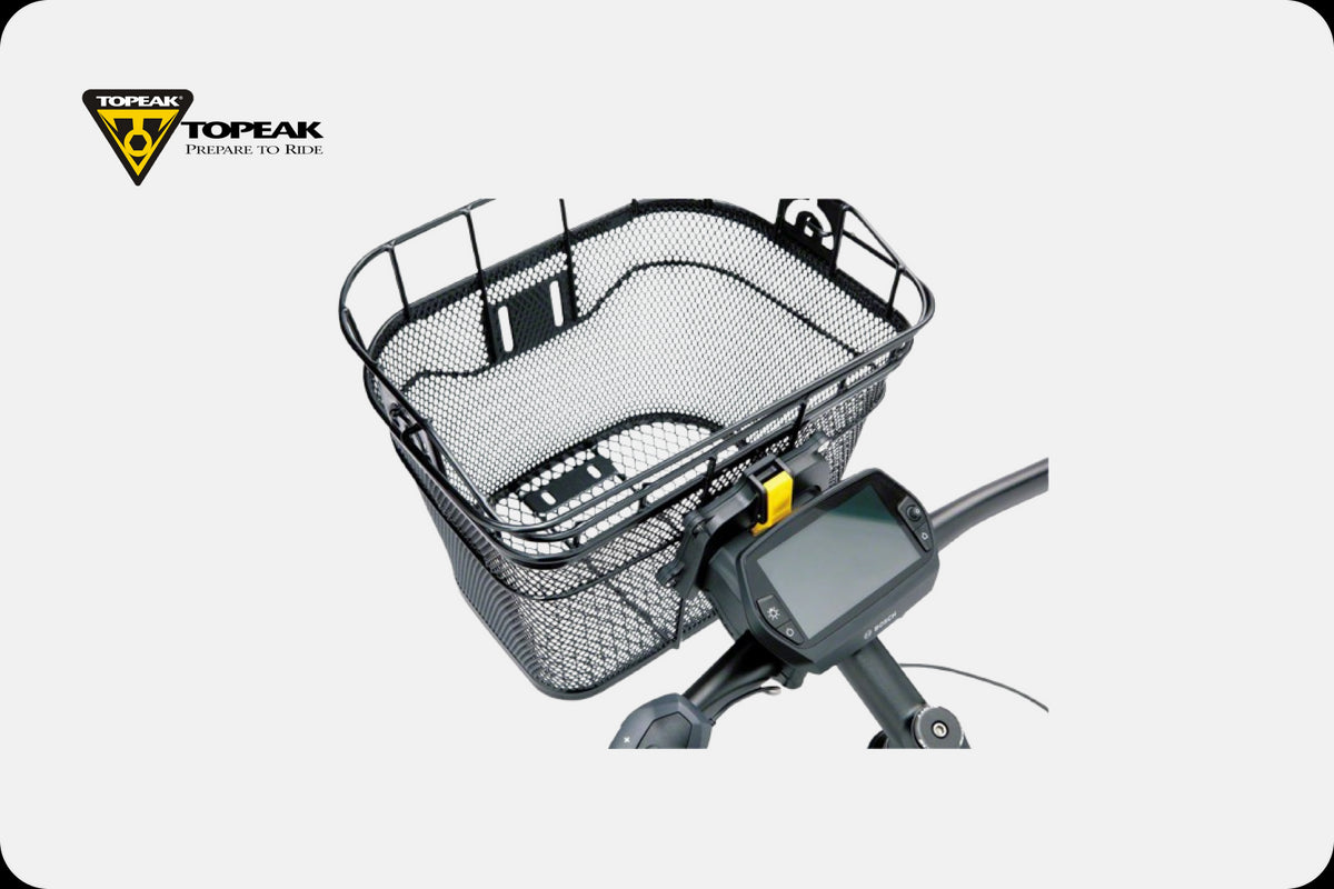 Topeak Front Basket with Fixer 3 Handlebar Bracket | Upway